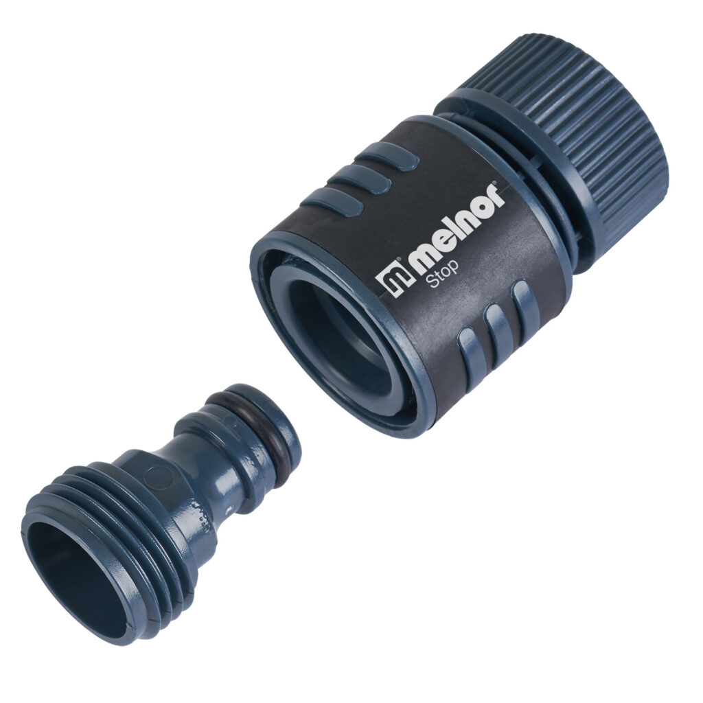 Product End Connector with Water Stop | Melnor, Inc.