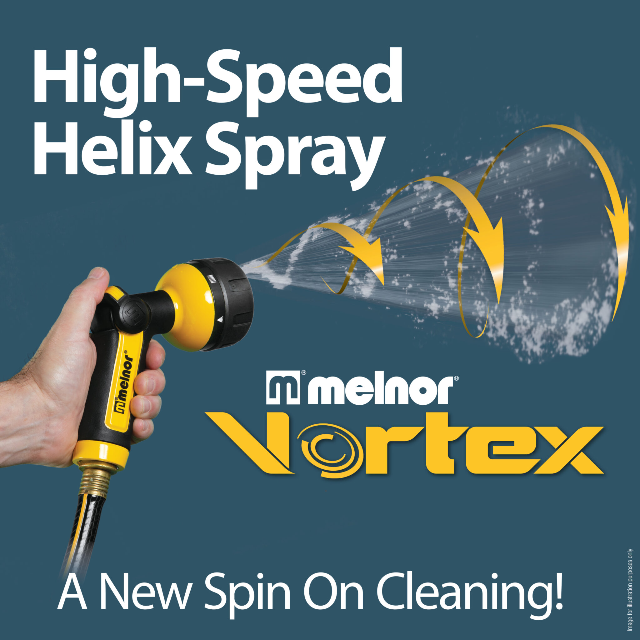 Vortex® 6-Pattern Thumb-Control Nozzle | Melnor, Inc.